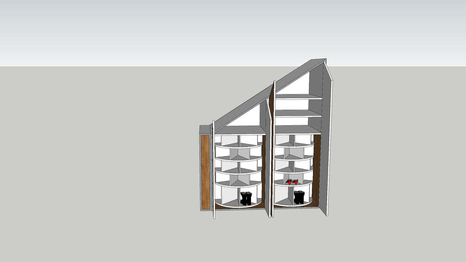Shoe rack (Rak Sepatu) | 3D Warehouse