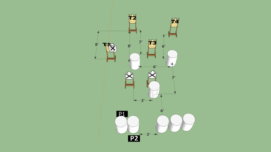 AAF&G IDPA Stage | 3D Warehouse