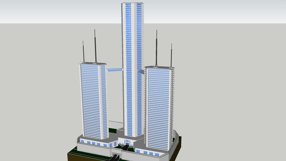 Skyscraper Complex | 3D Warehouse