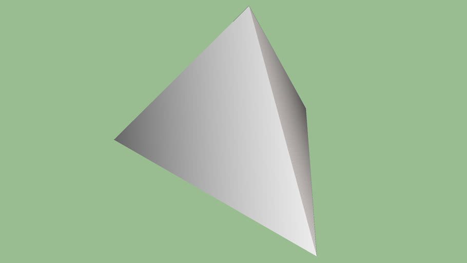 piramide triangular | 3D Warehouse