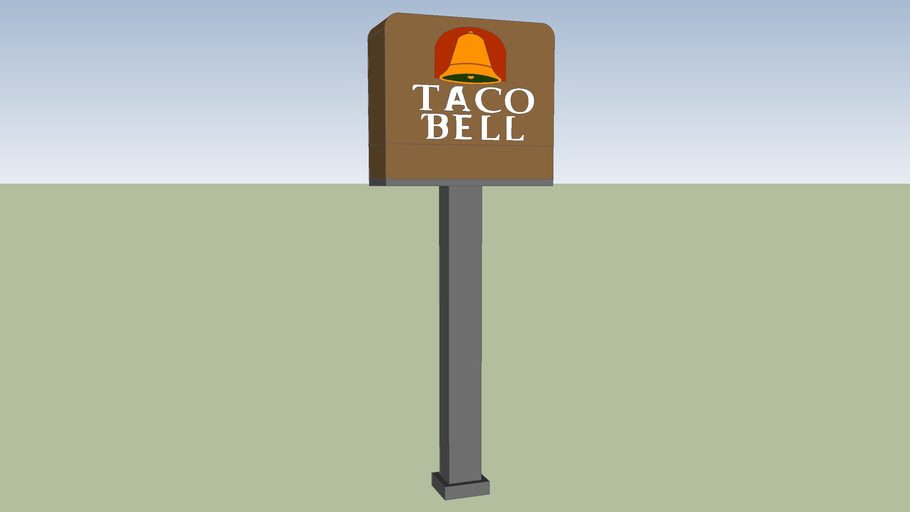 Taco Bell Sign | 3D Warehouse