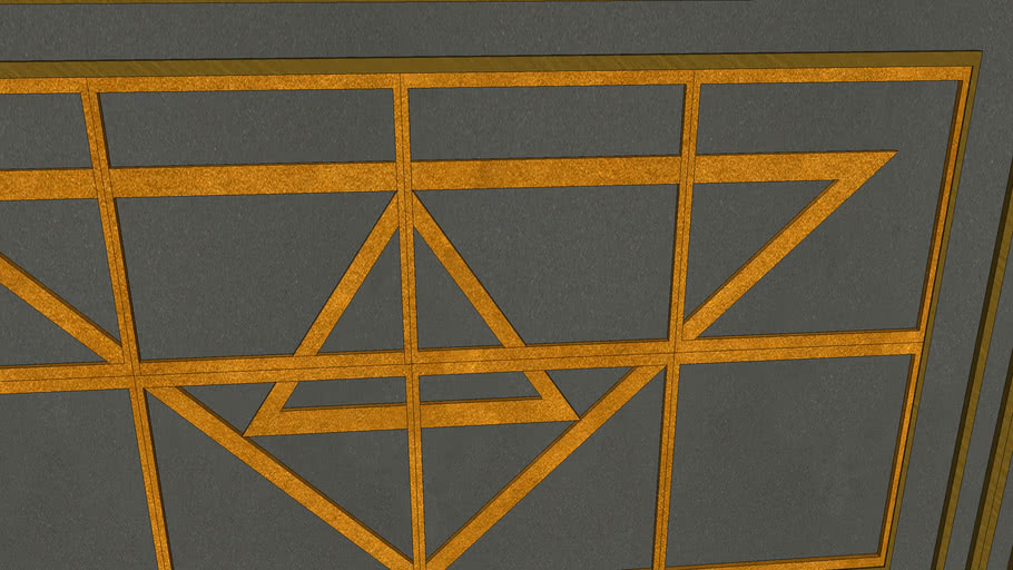 Cool classic gate triangle | 3D Warehouse