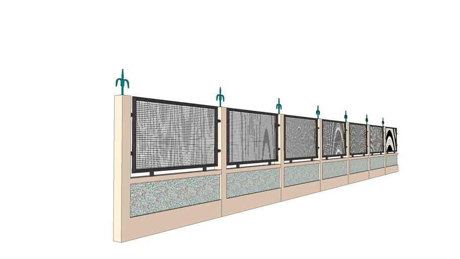 FENCE 01 | 3D Warehouse