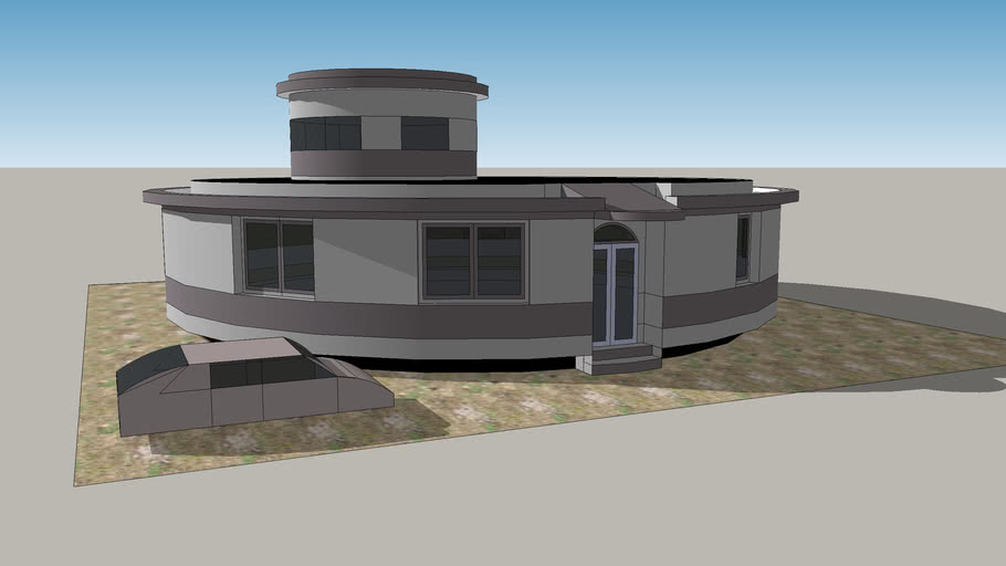 Disk House UFO | 3D Warehouse