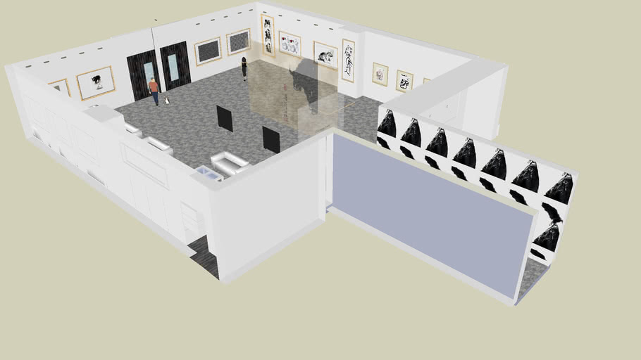 galeria de arte | 3D Warehouse