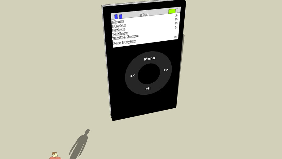 Giant iPod | 3D Warehouse