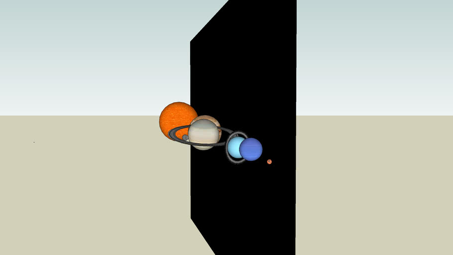 solar system | 3D Warehouse