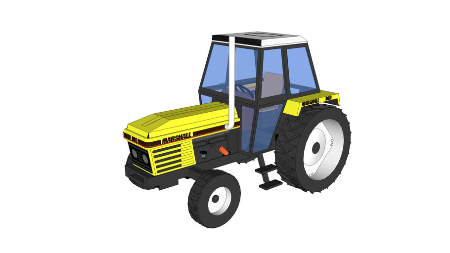 Marshall 802 Tractor | 3D Warehouse