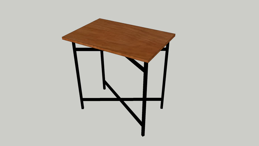 Meja Lipat | 3D Warehouse
