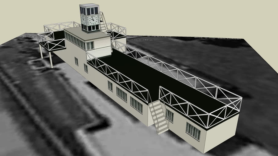 Goodwood Circuit Race Control Building | 3D Warehouse