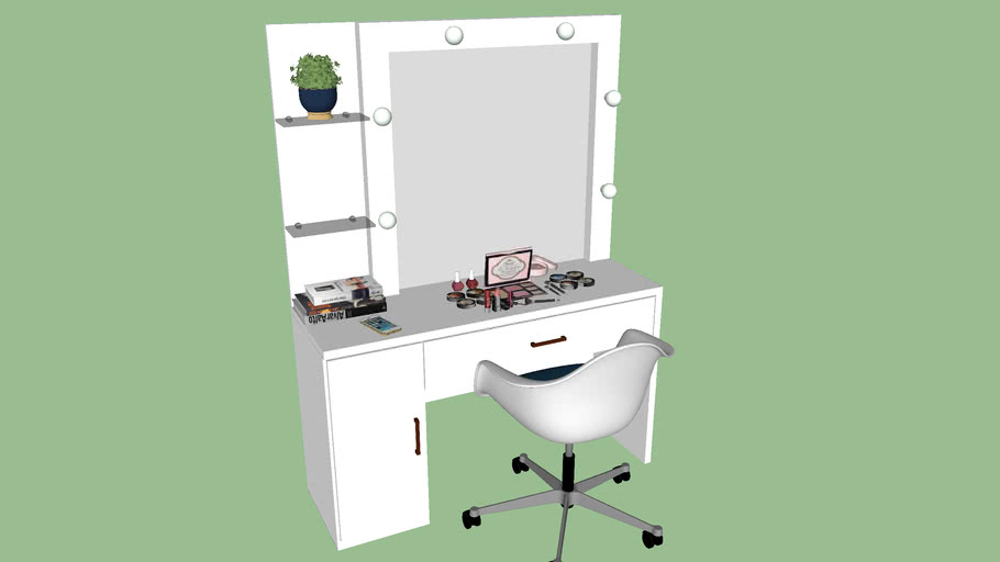 Penteadeira Camarim Bella Mavaular | 3D Warehouse