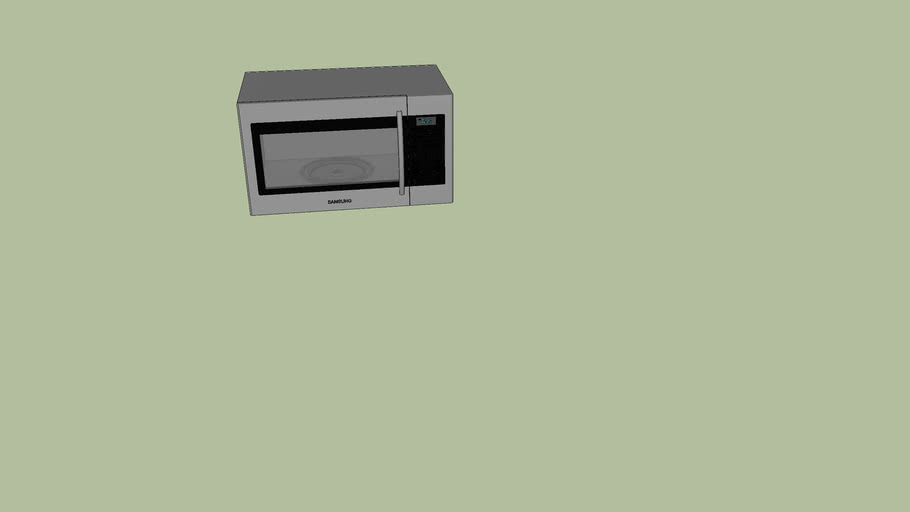 Microwave -Microondas- SAMSUNG | 3D Warehouse