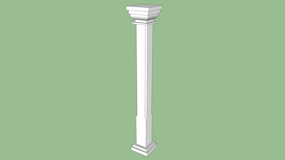 Square Column | 3D Warehouse