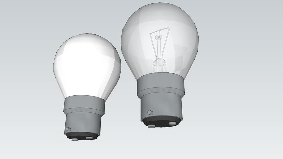 Tungsram B22 28V 25W Bulbs | 3D Warehouse