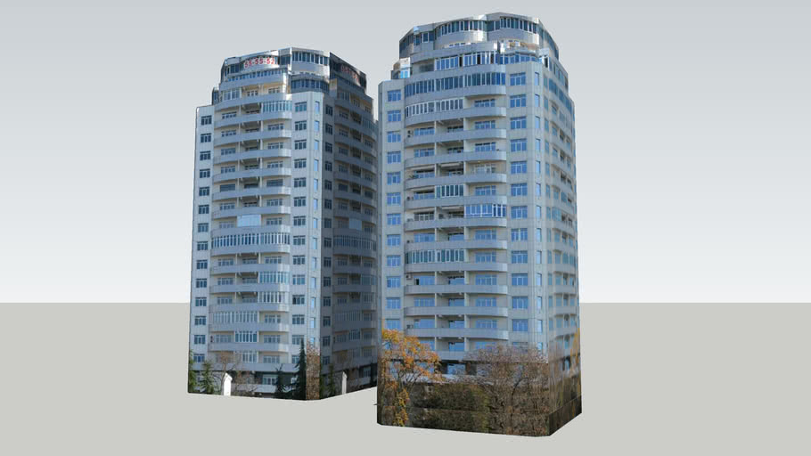 Living complex Pervomayski | 3D Warehouse