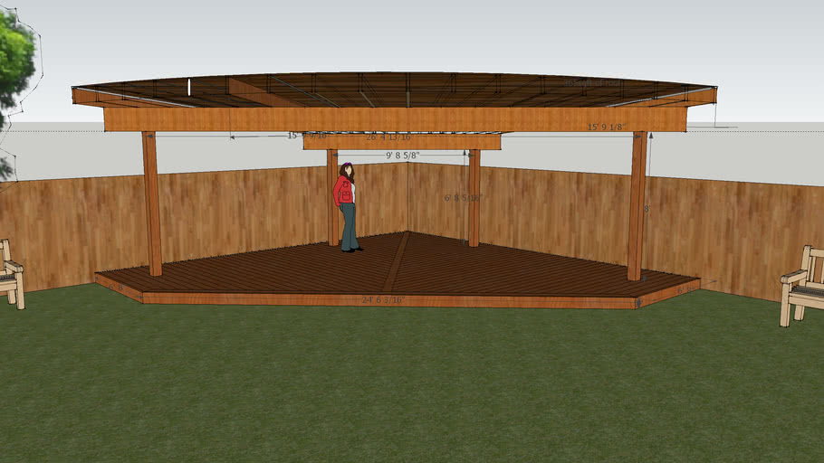 small stage | 3D Warehouse