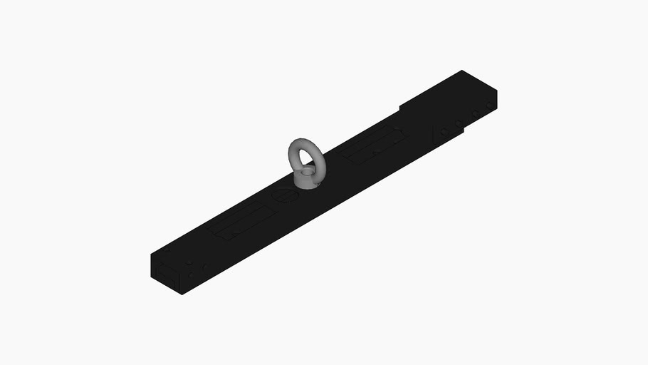 Hi-LED 55 rigging bar 496mm B | 3D Warehouse