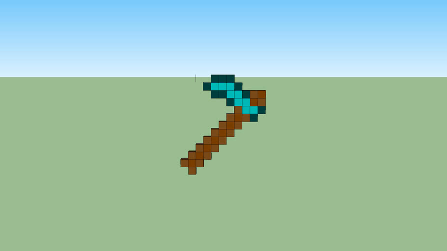 MINECRAFT DIAMOND HOE | 3D Warehouse