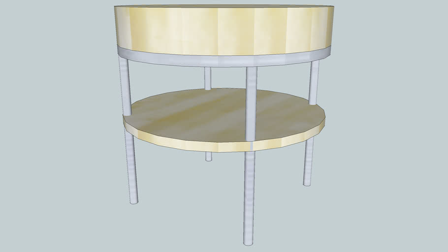 Modern round side table | 3D Warehouse