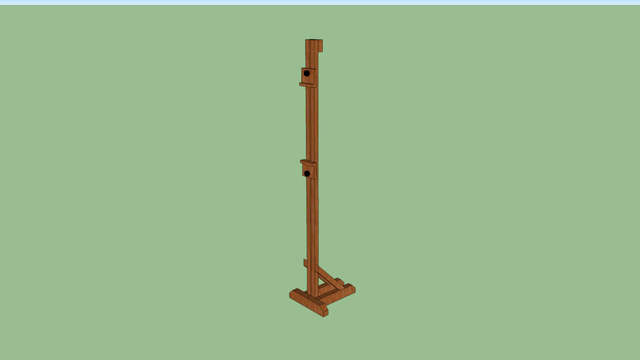 Simple easel | 3D Warehouse