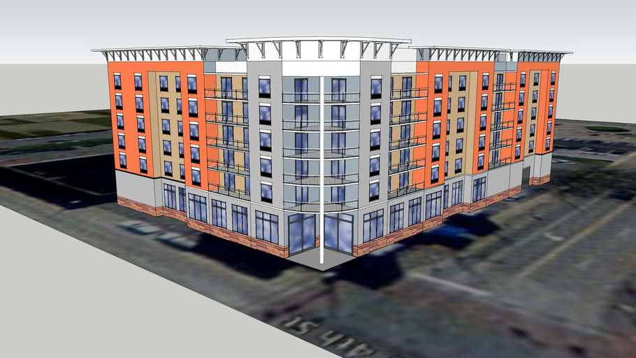 Hampton Inn and Suites | 3D Warehouse