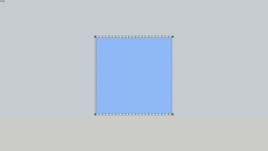 Standard Containment Panel, 48'x48' | 3D Warehouse