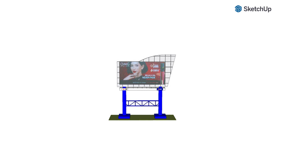 Billboard with ACP Finishing | 3D Warehouse
