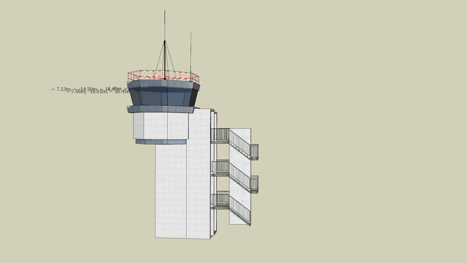 control tower | 3D Warehouse