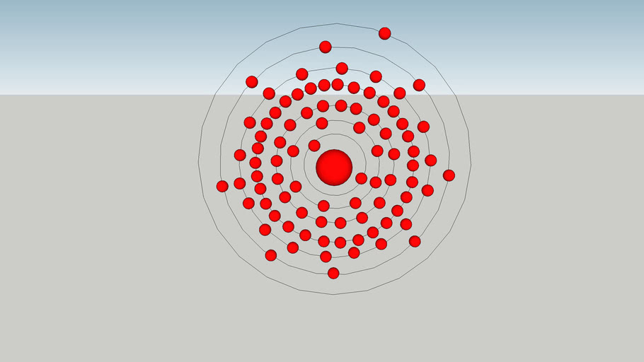 Francium Atomic Model | 3D Warehouse
