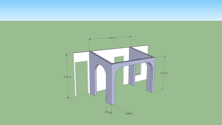 Portico | 3D Warehouse