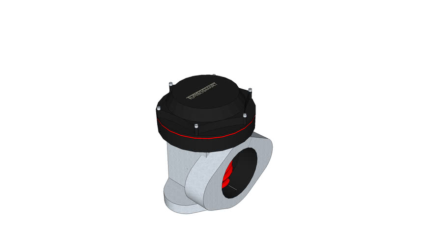 turbosmart 30mm wastegate | 3D Warehouse