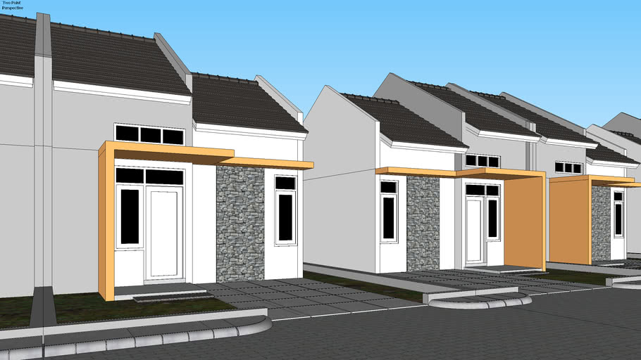 perumahan type 36 | 3D Warehouse