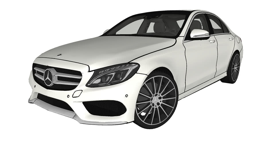 Mercedes C250 D | 3D Warehouse