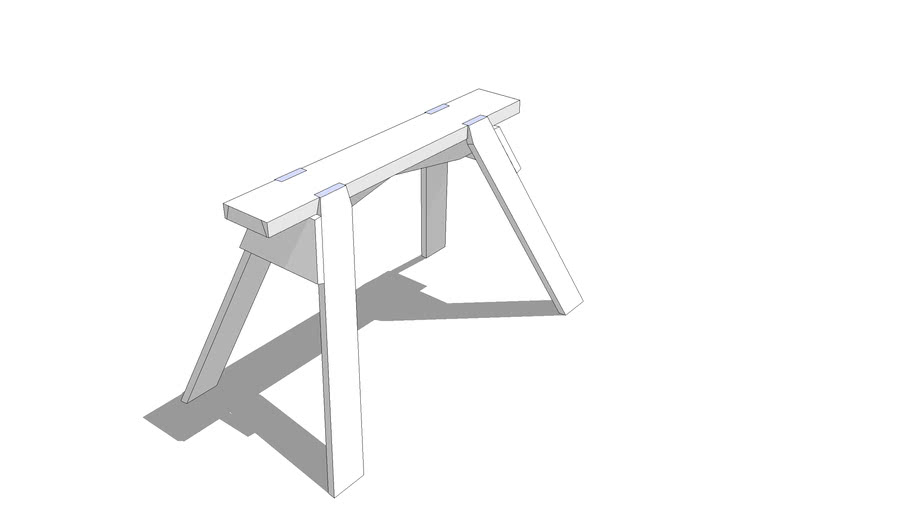 Saw stool | 3D Warehouse