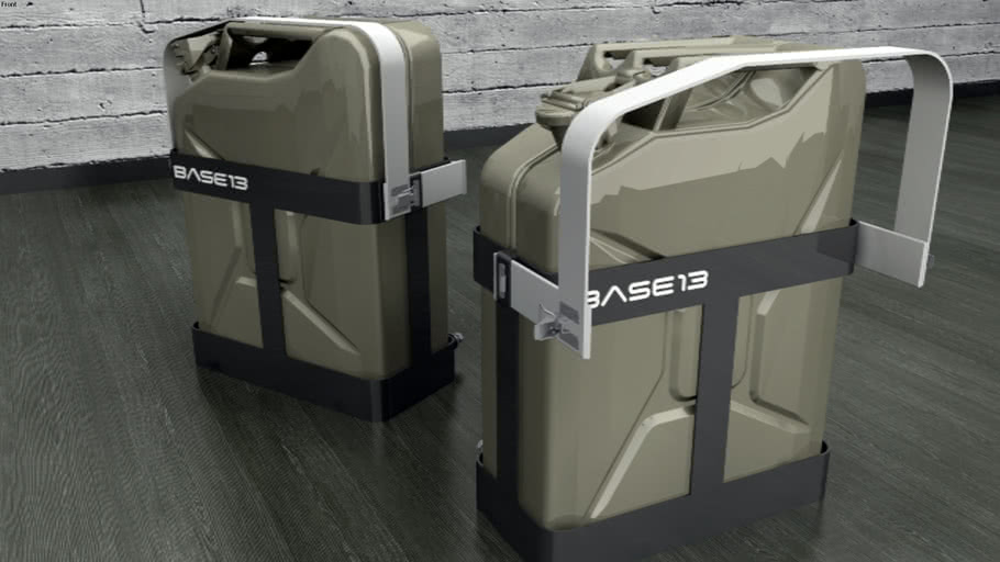 Jerry can + rack SLIDELOCK | 3D Warehouse