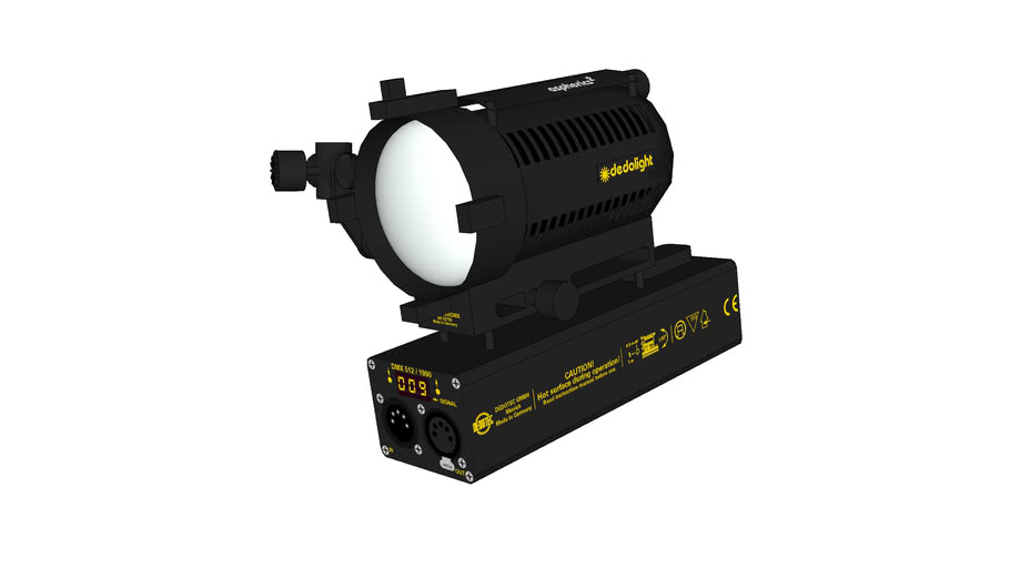 DLHM4-300DMX - Digital multiplex - Tungsten light head | 3D Warehouse