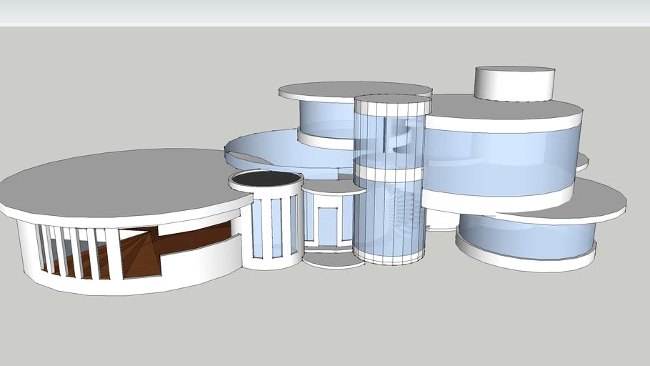 Circle house | 3D Warehouse