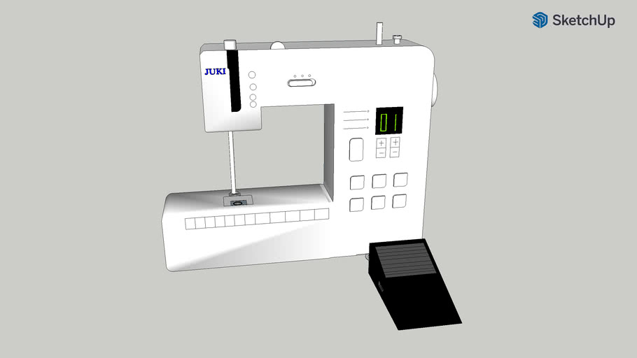 Sewing Machine | 3D Warehouse