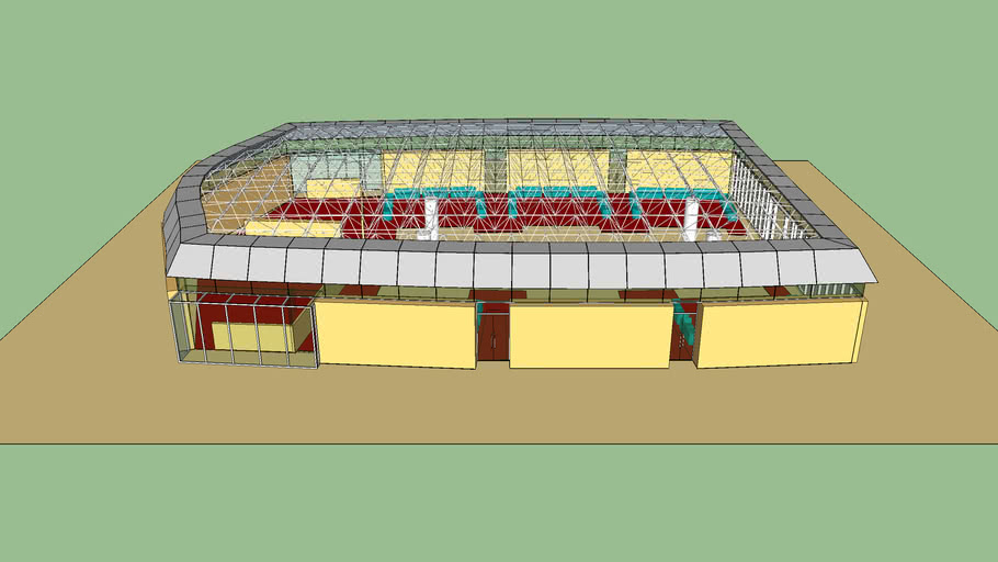 Prayer hall | 3D Warehouse