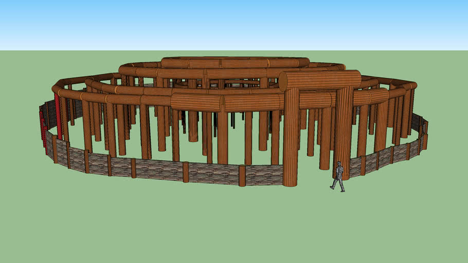 Durrington Walls Southern Circle | 3D Warehouse