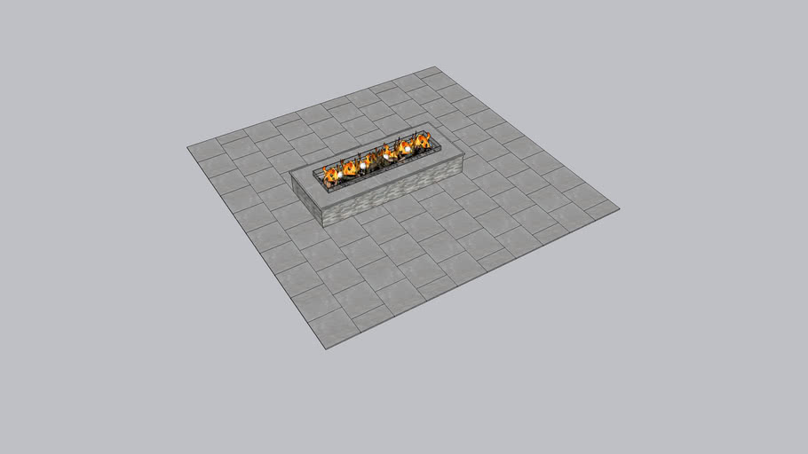 Custom Fire Table | 3D Warehouse