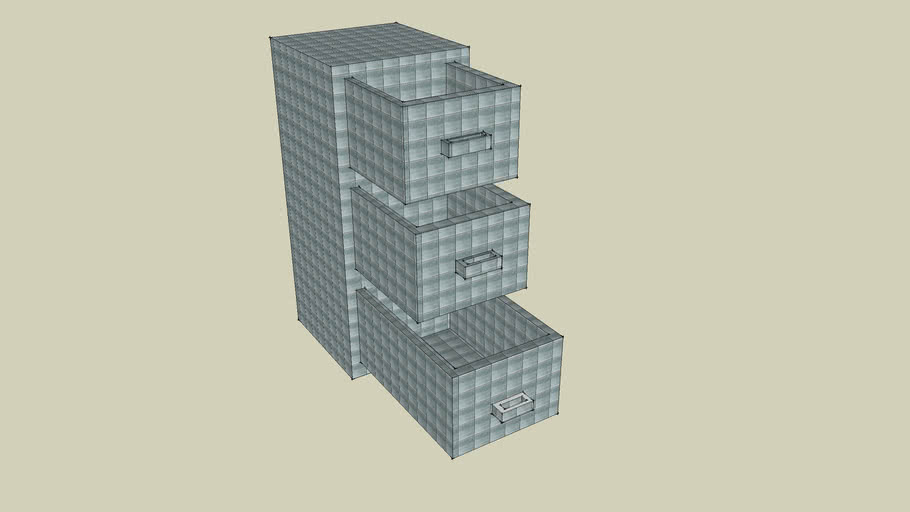 fileing cabinet | 3D Warehouse