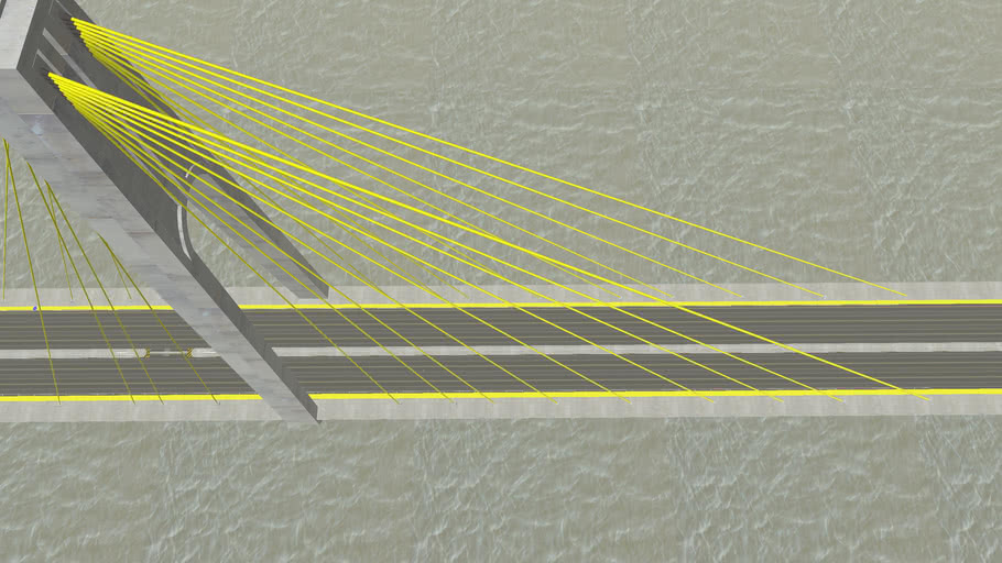 Cable Stayed Bridge | 3D Warehouse
