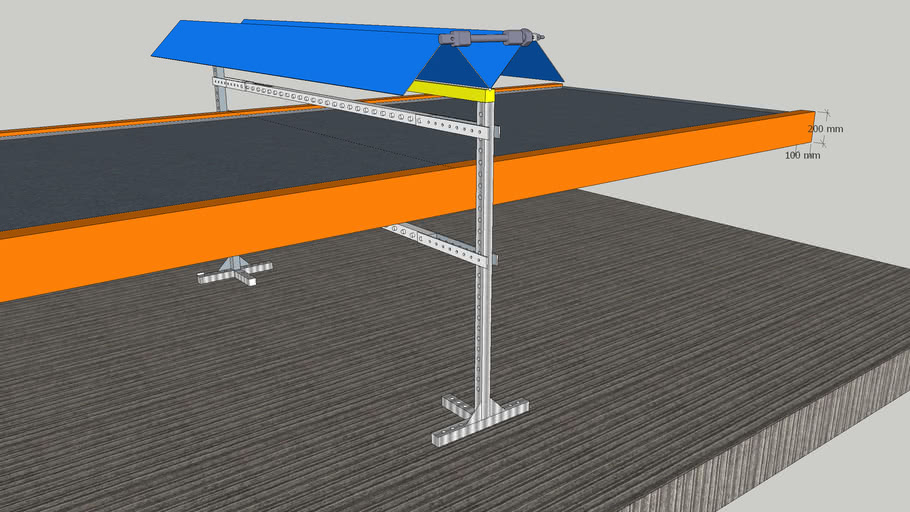 Tenter Frame Component Assembly | 3D Warehouse