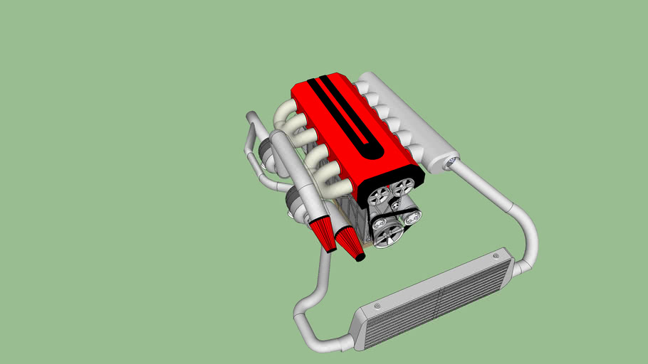 inline 6 twin turbo | 3D Warehouse