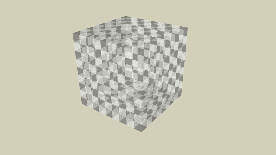 chess cube | 3D Warehouse