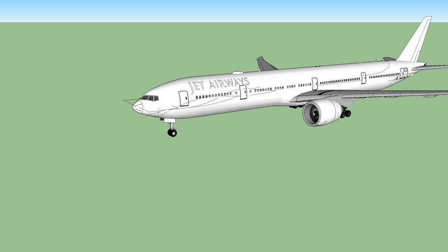 Boeing 777-300ER template v 2.4 | 3D Warehouse