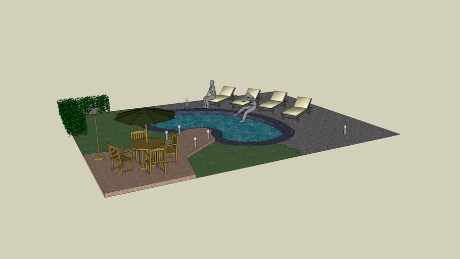 Piscina Esterna | 3D Warehouse