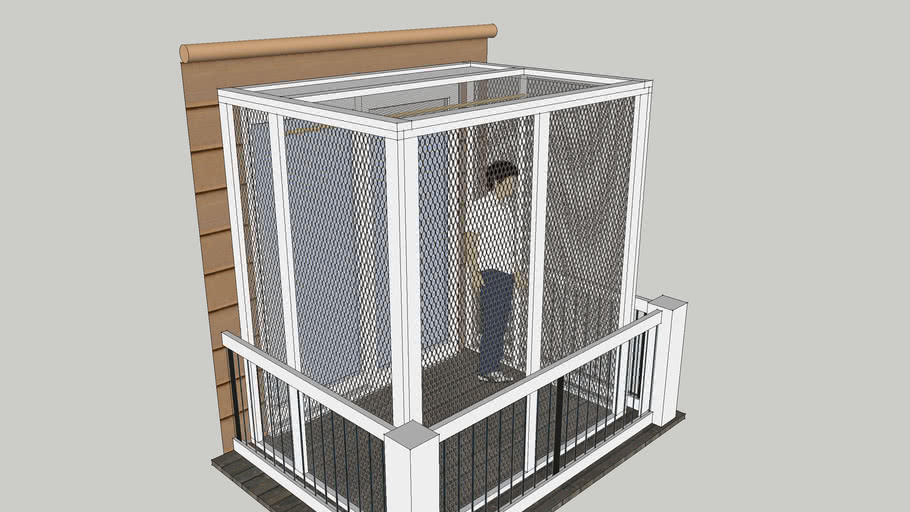 Aviary on Balcony | 3D Warehouse