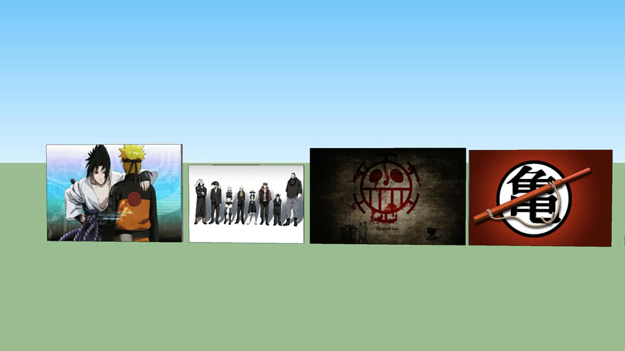 ANIME WALL PAINTINGS | 3D Warehouse